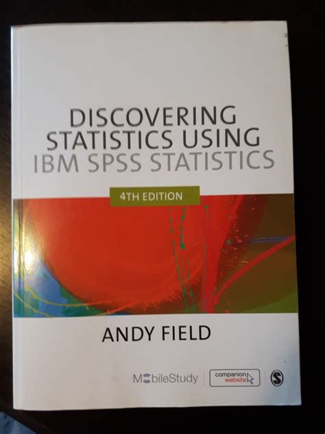 Discovering Statistics Using Ibm Spss Statistics 4th Edition Textbooks On Carousell