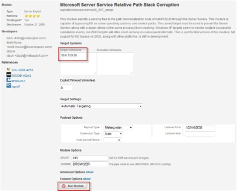 How To Exploit A Single Vulnerability With Metasploit Pro Rapid7 Blog