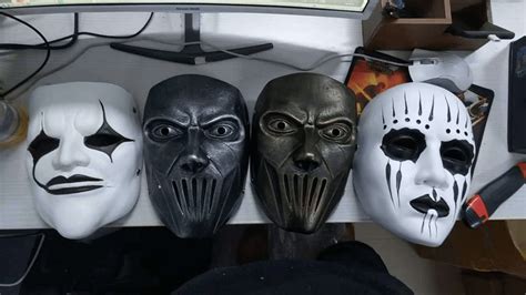Маска Мика Slipknot серая купить в Москве - МаскаМания