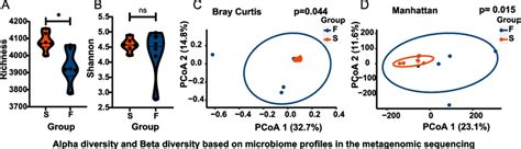 α Diversity And β Diversity Based On Microbiome Profiles In The Download Scientific Diagram