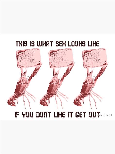 this is what sex looks like poster for sale by crabwizard redbubble
