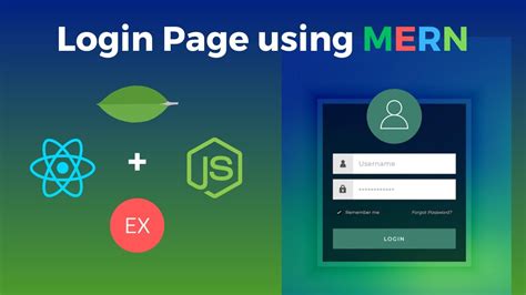 Login Page Using Mern Stack Full Stack Login System With Mongodb