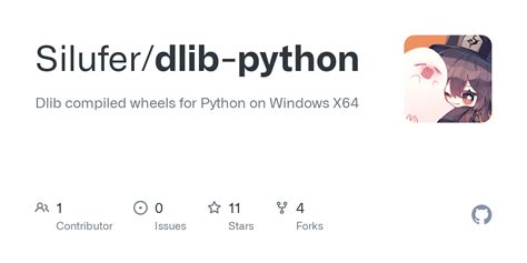 Dlib Python Dlib Cp Cp Win Amd Whl At Main Silufer Dlib Python GitHub