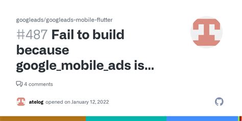 Fail to build because google_mobile_ads is using jcenter() · Issue #487 · googleads/googleads ...