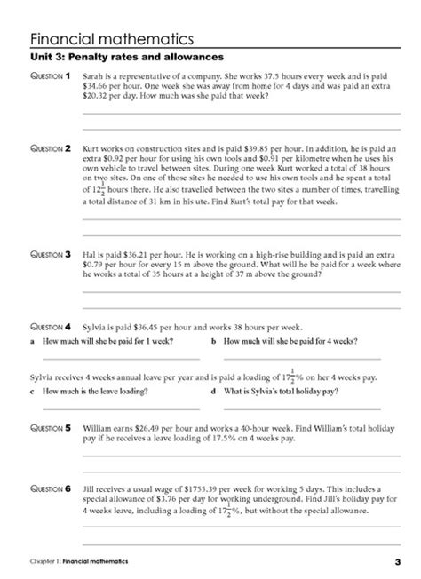 Excel Essential Skills Maths Revision And Exam Workbook 1 Year 9 Pascal Press