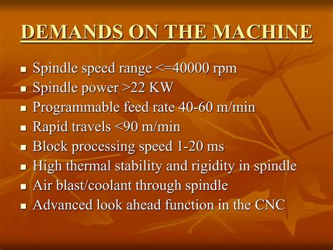 Machining High Speed Machining Pptppt
