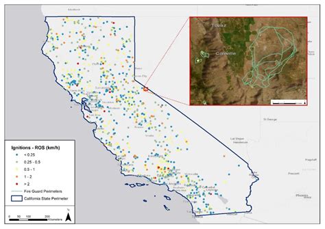 Performance Of Operational Fire Spread Models In California