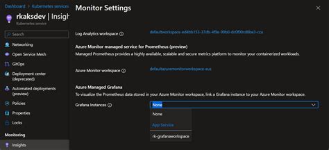 Azure Managed Grafana Setup With AKS Roy Kim On Azure And AI