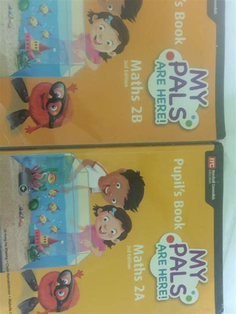 Primary 2 Maths Books 2a And 2b Hobbies And Toys Books And Magazines Textbooks On Carousell