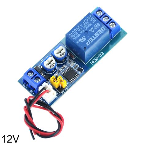 Dc V v V โมดลสวตช On Off Relay Timer ปรบระดบได Mminutes Shopee Thailand