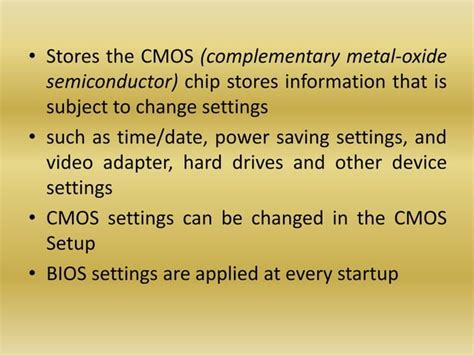 Bios Cmos And Post Pptx Operating Systems Computer Software And Applications