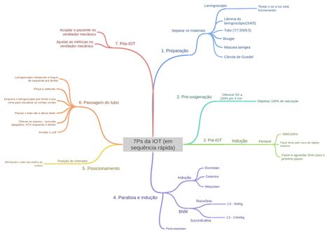 7ps Da Iot Em Sequência Rápida Coggle Diagram