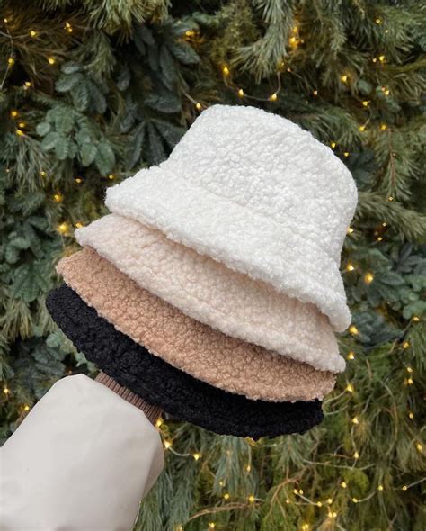 Панама панамка тедді баранець овечка каракуль букле тепла чорний бежевий пісочний білий молочний