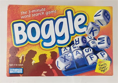 Vtg 1999 Hasbro Boggle Word Search Game Pre Owned Etsy