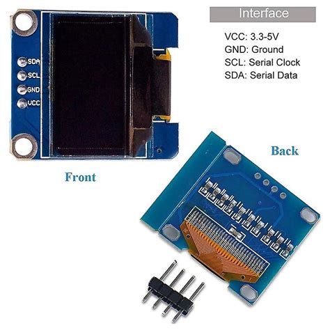 I2c Oled Display 096 Inch Iic Serial Lcd Led Module 128 64 For With 40