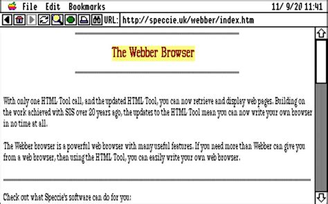 Webber Browser Updated – Call-A.P.P.L.E.