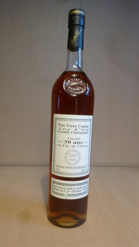 Roullet Fransac 50 years old - Très Vieux Cognac Grande Champagne ...