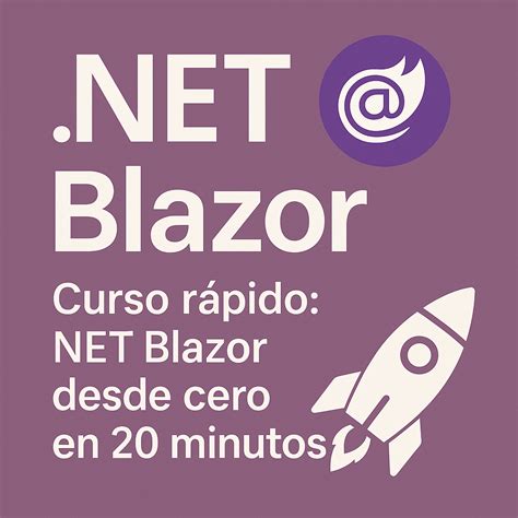 Curso Rápido Net Blazor Desde Cero En 20 Minutos 🚀 Render2web