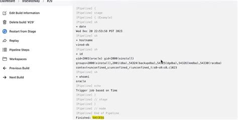 Jenkins Pipeline Job To Trigger Commands Scripts Based On Time In