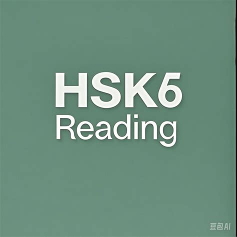 Hsk 6 Reading Practice Chinese Reading