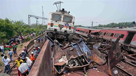 3 Indian Railway Officials Arrested In Connection With Fatal Train