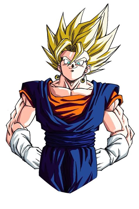 Vegito Ssj 1 Personajes De Goku Personajes De Dragon Ball Fotos De Dragones