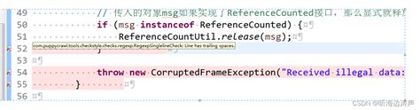 Checkstyle检查java编程样式：空格检查checkstyle样式 Csdn博客