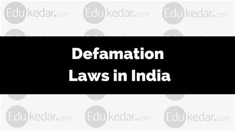 Defamation Laws in India: Meaning, Types, Civil, Criminal Example