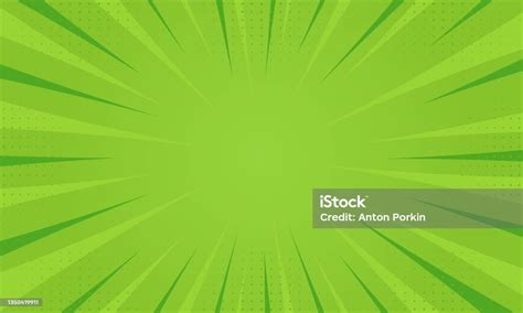 만화 녹색 책 팝 아트 배경 하프톤이 있는 밝은 녹색 배경 만화 스타일의 복고풍 만화 팝 아트 배경 벡터 일러스트레이션 녹색에 대한 스톡 벡터 아트 및 기타 이미지 Istock
