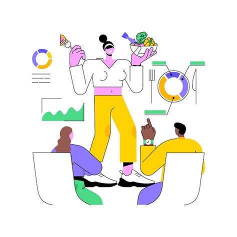 Premium Vector Health And Nutrition Workshop Abstract Concept Vector Illustration