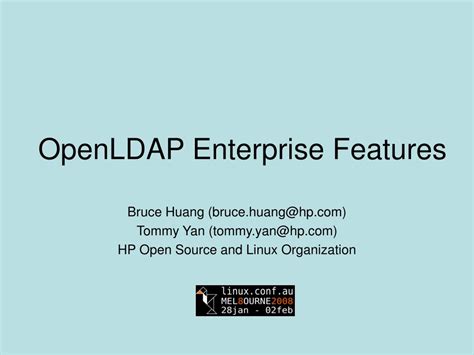 Ppt Openldap Enterprise Features Powerpoint Presentation Free Download Id 559434