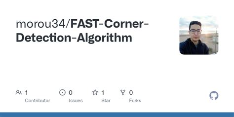 Github Morou34 Fast Corner Detection Algorithm