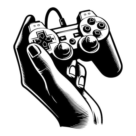 Premium Vector A Black And White Drawing Of A Person Holding A