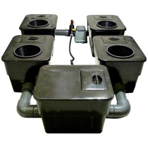 4 Pot Underflow Dwc System