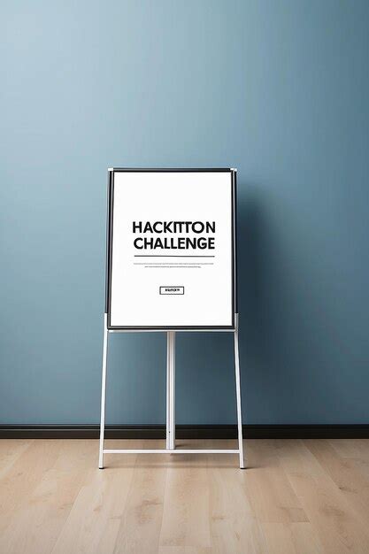 premium photo tech hackathon coding challenge rules signage mockup