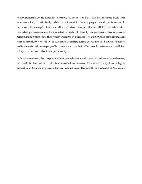 Impact Of Sustainable Human Resource Management Practices On