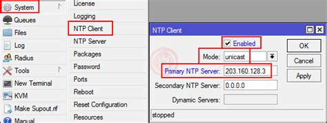 Setting Ntp Client Mikrotik Gogetolgan