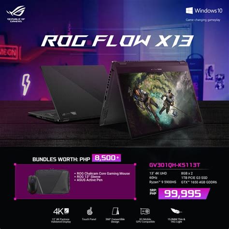 Asus Rog Flow X And Xg Mobile Launched In Ph Priced