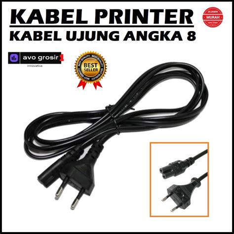 Jual Kabel Power Printer Hp Epson Adaptor Ps Angka Multifungsi Shopee Indonesia