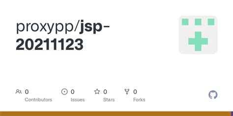 GitHub Proxypp Jsp