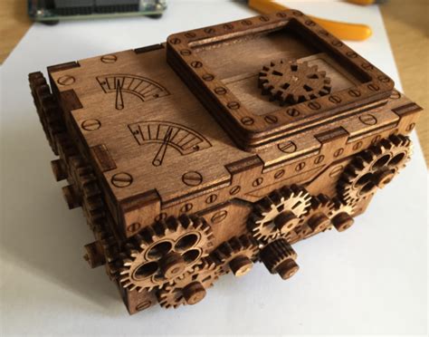 Steampunk Inspired Raspberry Pi Enclosure Raspberrypi Piday
