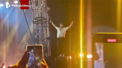 Imagine Dragons ის კონცერტი დაიწყო პირველი კადრები ადგილიდან პალიტრა ვიდეო