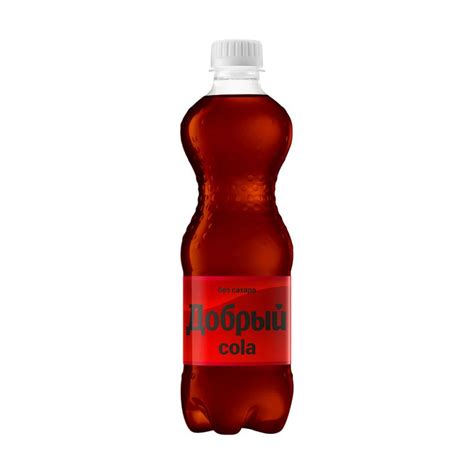 Напиток газированный "Cola", Добрый, без сахара, 0,5 л - купить в ...