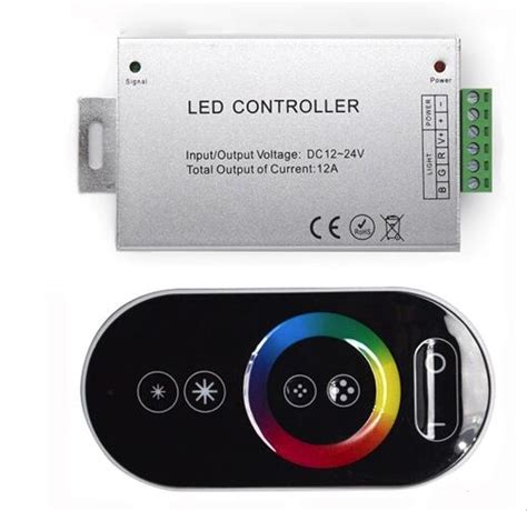 DC V A RF Remote Touch RGB Led Controller Touch Dimmer For Led Strip Light In GarageRGB