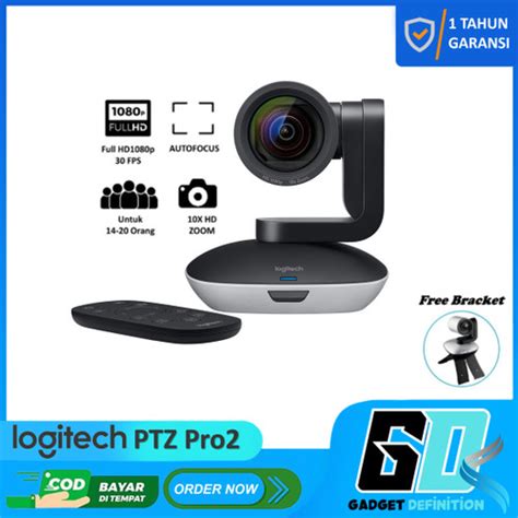 Promo Logitech Ptz Pro Webcam Video Conference Camera P Hd Original Jakarta Utara