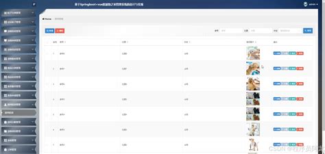 基于springbootvue的宠物之家管理系统设计与实现（源码定制开发宠物信息管理平台、智能宠物之家管理系统开发、宠物之家系统设计与实现、宠物管理系统功能优化基于