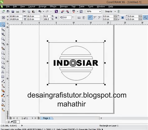 Cara Membuat Logo Indosiar Dengan Coreldraw Terbaru Jasa Pembuatan Desain Logo Murah