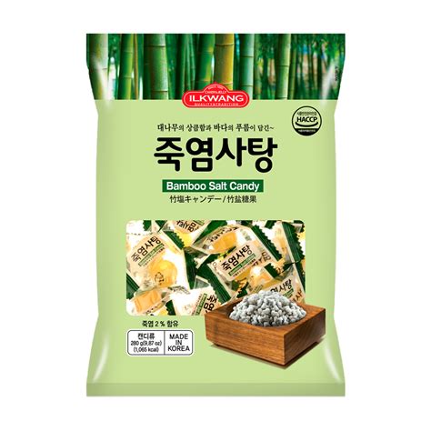 Ilkwang Bamboo Salt Candy 280g Sweet And Salty Treat Kosbee