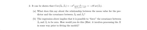 Solved Consider The Simple Linear Model Yi β0 β1x1 εloni