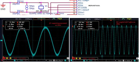 frequency 32 khz oscillator measurement electrical engineering